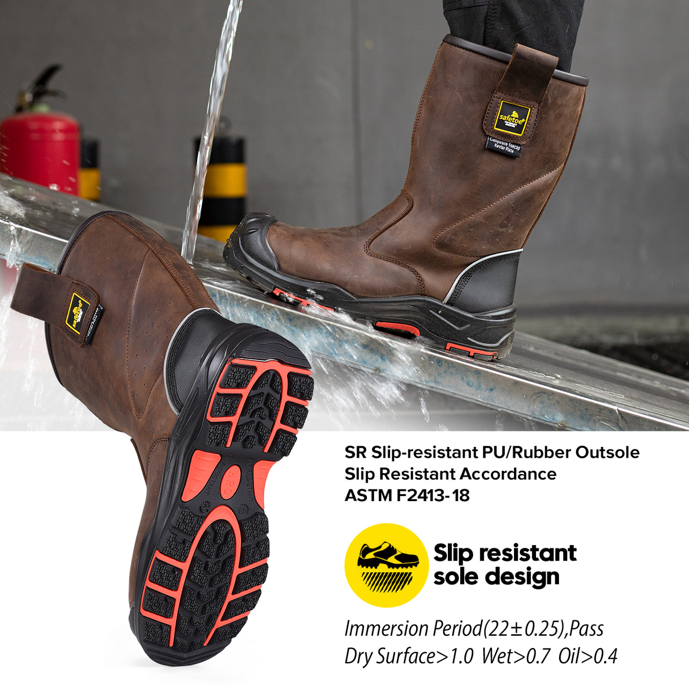 S3 Safety Boots Australia Certified – AS/NZS 2210.3 Composite Toe Weld ...